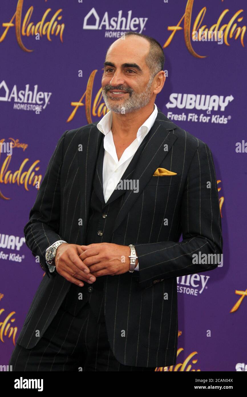 LOS ANGELES - MAY 21: Navid Negahban at the "Aladdin" Premiere at the ...