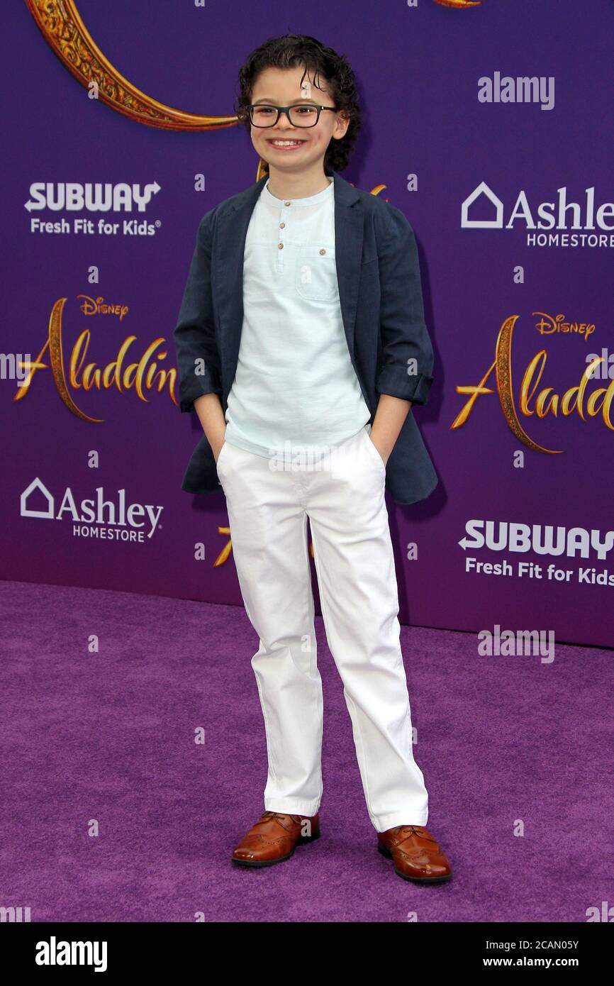 LOS ANGELES - MAY 21: Raphael Alejandro at the "Aladdin" Premiere at ...