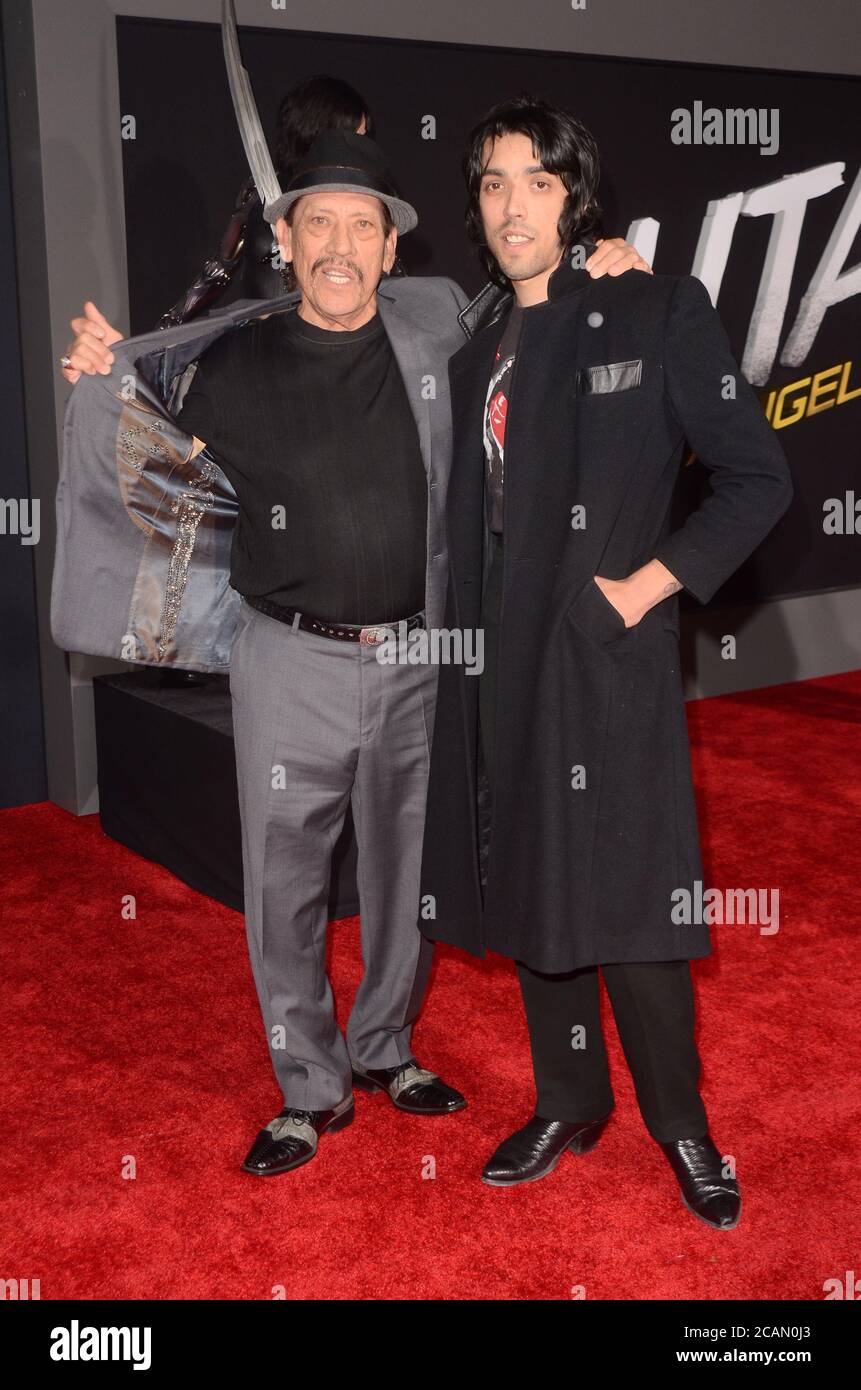 LOS ANGELES - FEB 5: Danny Trejo, Gilbert Trejo at the "Alita: Battle ...
