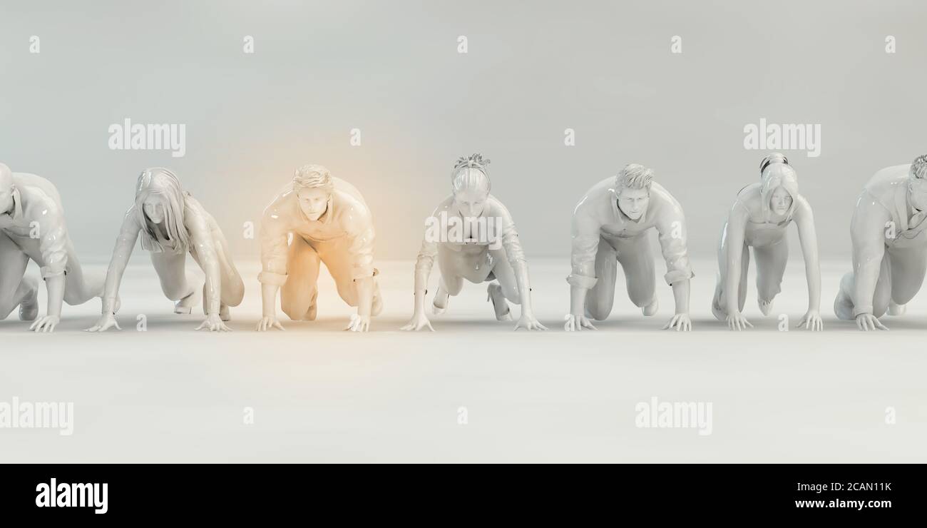Empowering Concept and Empowered Business Professional Stock Photo - Alamy