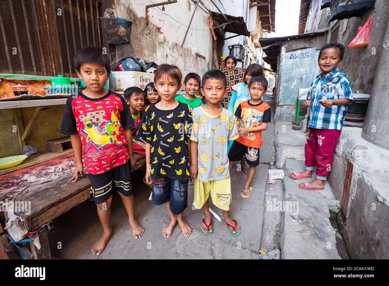 Surabaya / Indonesia - August 3, 2018: group portrait of young ...