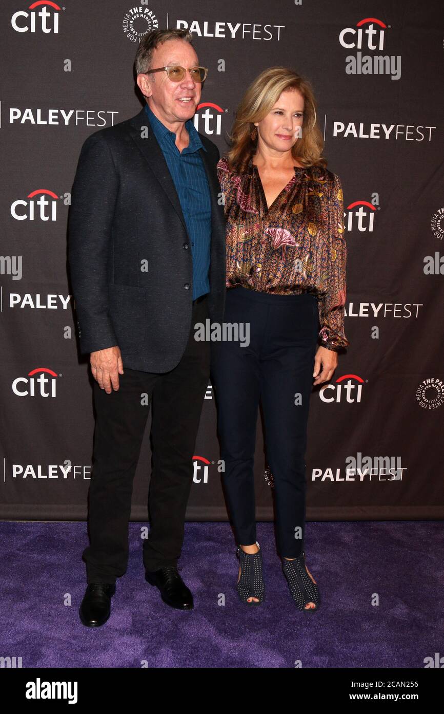 LOS ANGELES - SEP 13: Tim Allen, Nancy Travis at the 2018 PaleyFest ...