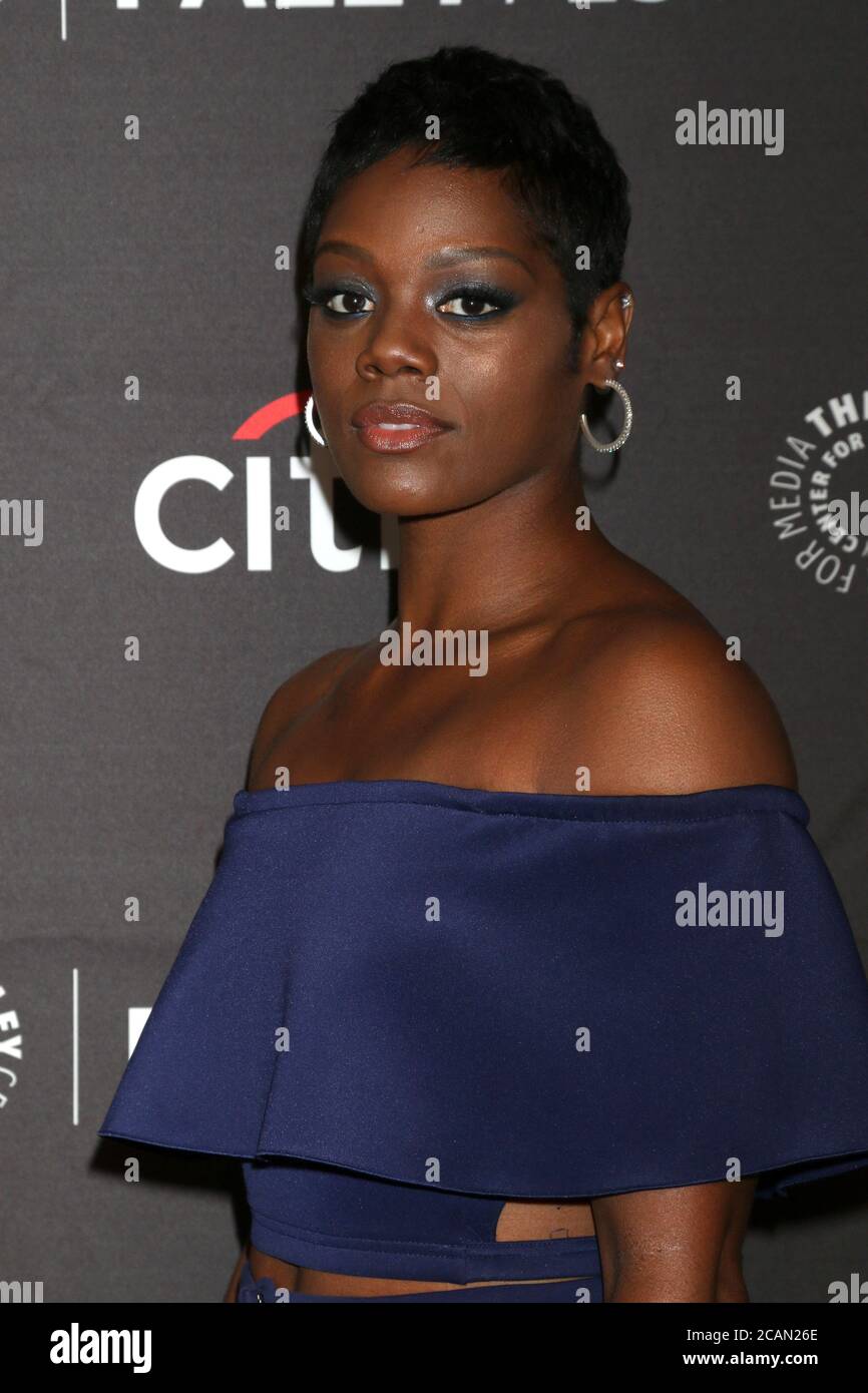 LOS ANGELES - SEP 7: Afton Williamson at the 2018 PaleyFest Fall TV ...