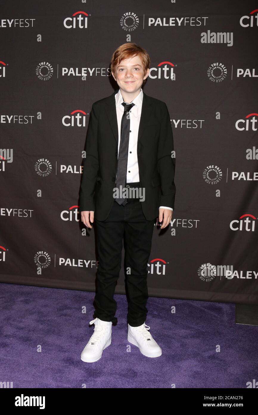 LOS ANGELES - SEP 7: Jack Gore at the 2018 PaleyFest Fall TV Previews ...