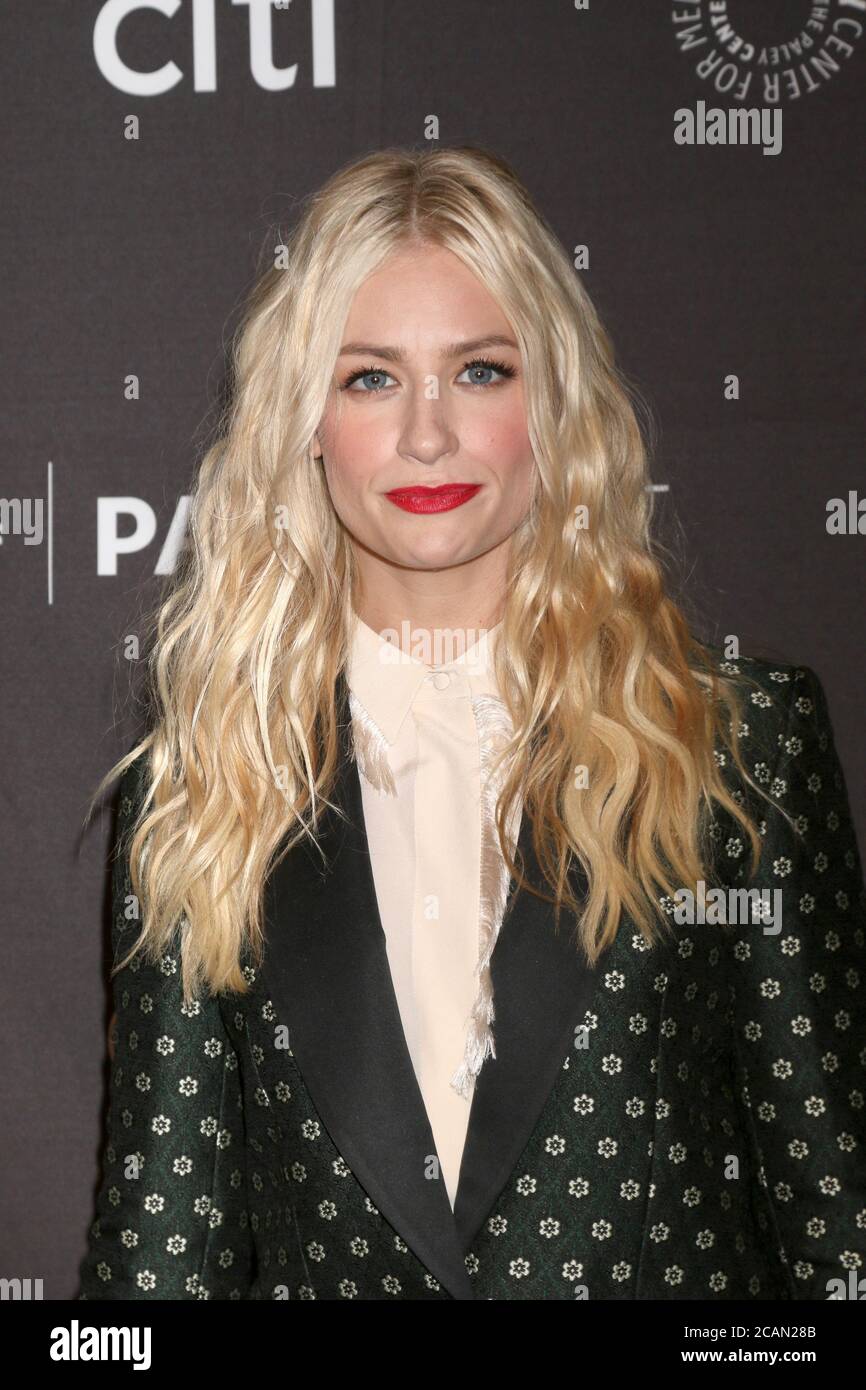 LOS ANGELES - SEP 12: Beth Behrs at the 2018 PaleyFest Fall TV Previews ...