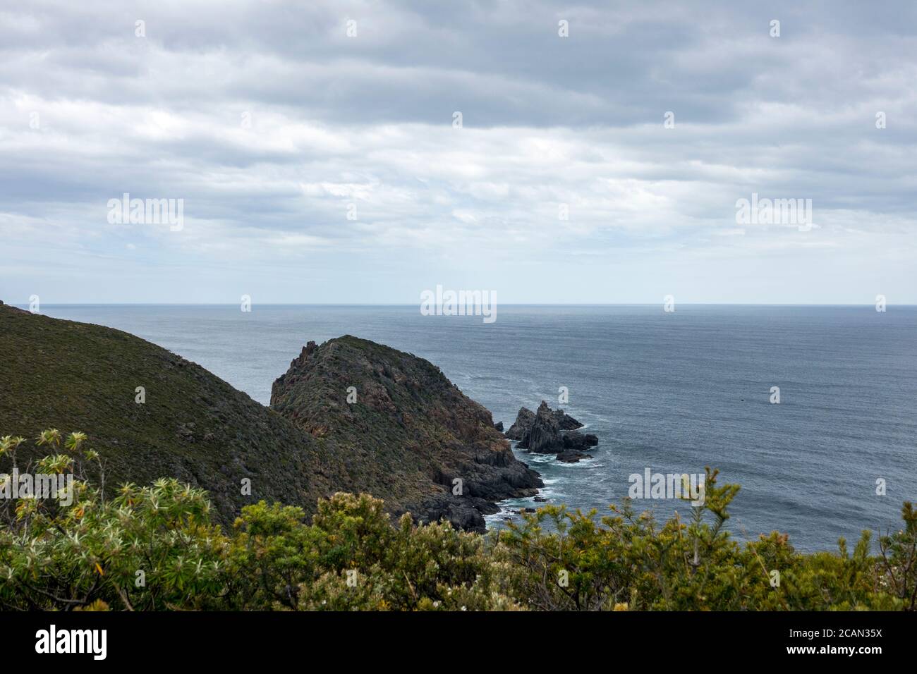 View from Cape Bruny Lighthouse, South Bruny, Bruny Island, Tasmania ...