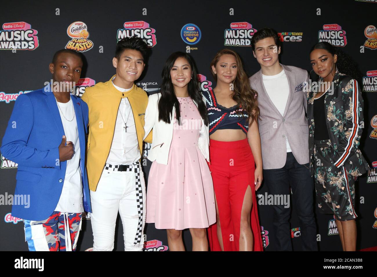 LOS ANGELES - JUN 22: Club Mickey Mouse, Will Simmons, Gabe De Guzman ...