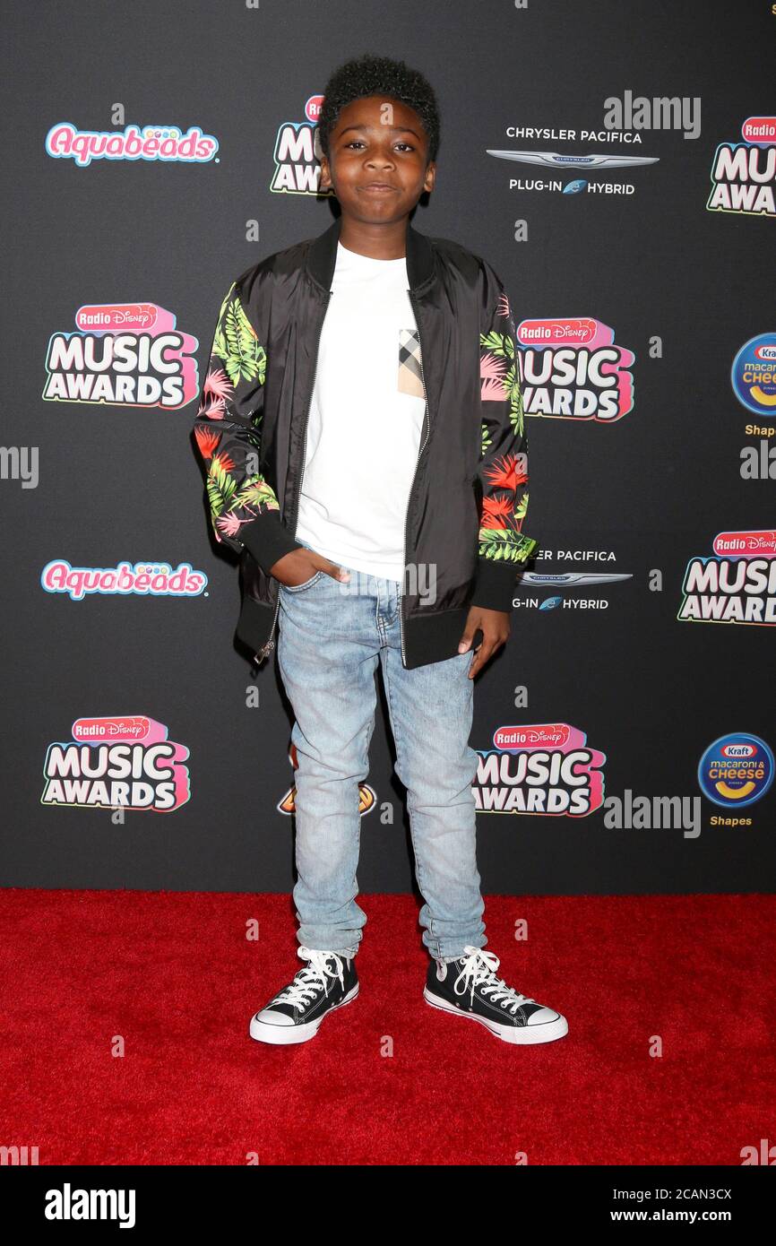 LOS ANGELES - JUN 22: Christian Simon at the 2018 Radio Disney Music ...