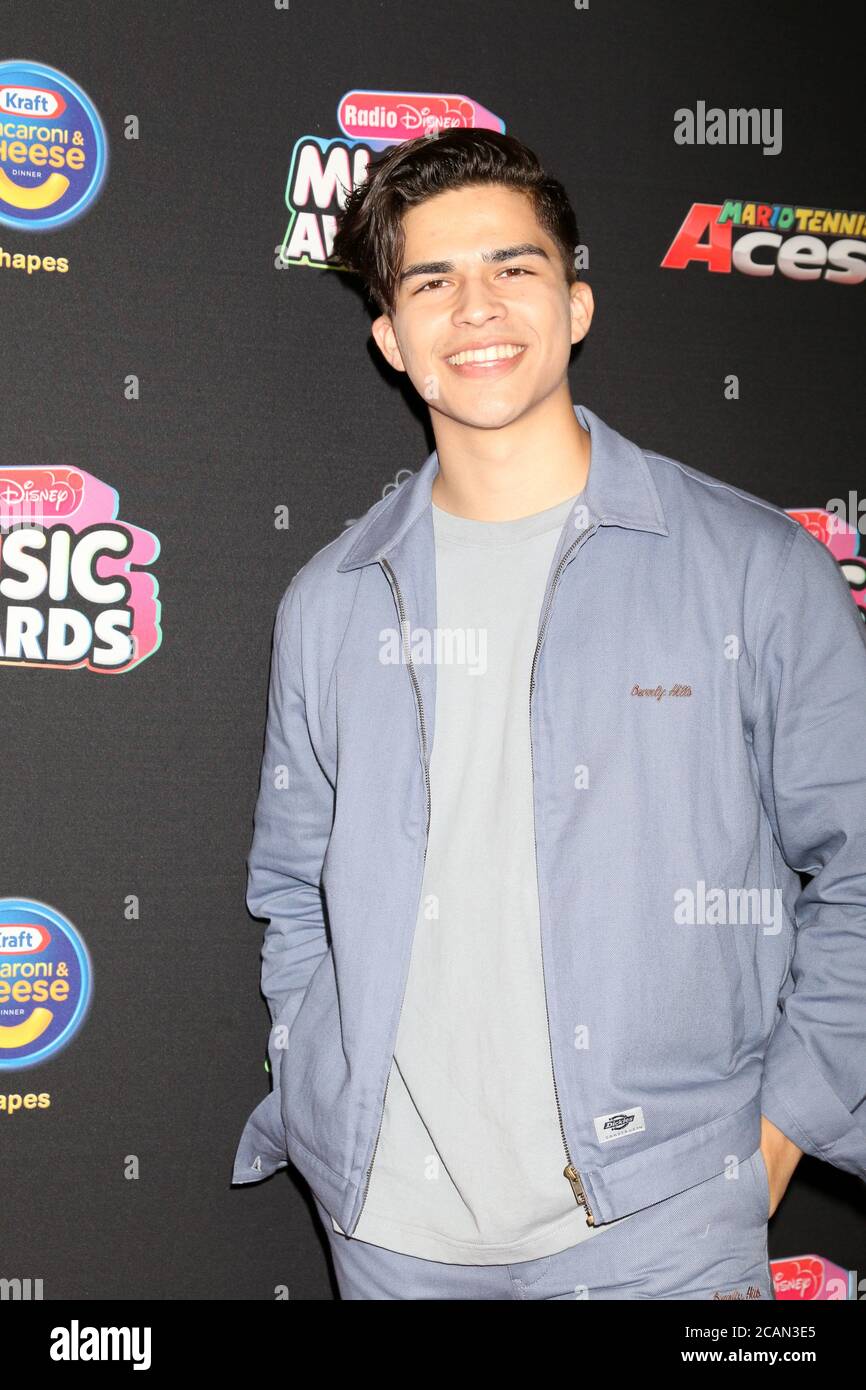 LOS ANGELES - JUN 22: Alex Alono at the 2018 Radio Disney Music Awards ...