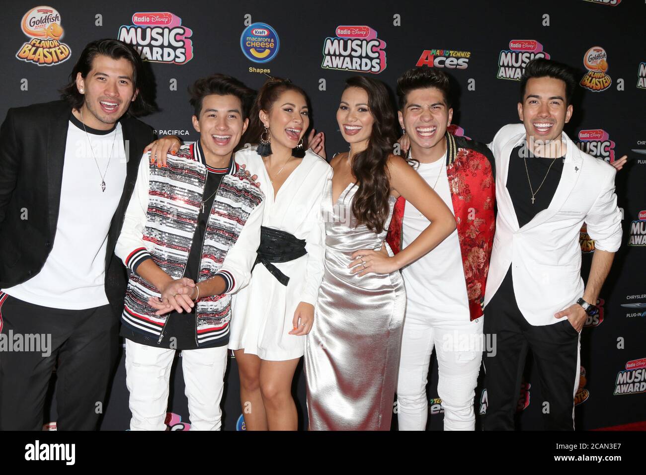LOS ANGELES - JUN 22: JAGMAC at the 2018 Radio Disney Music Awards at ...