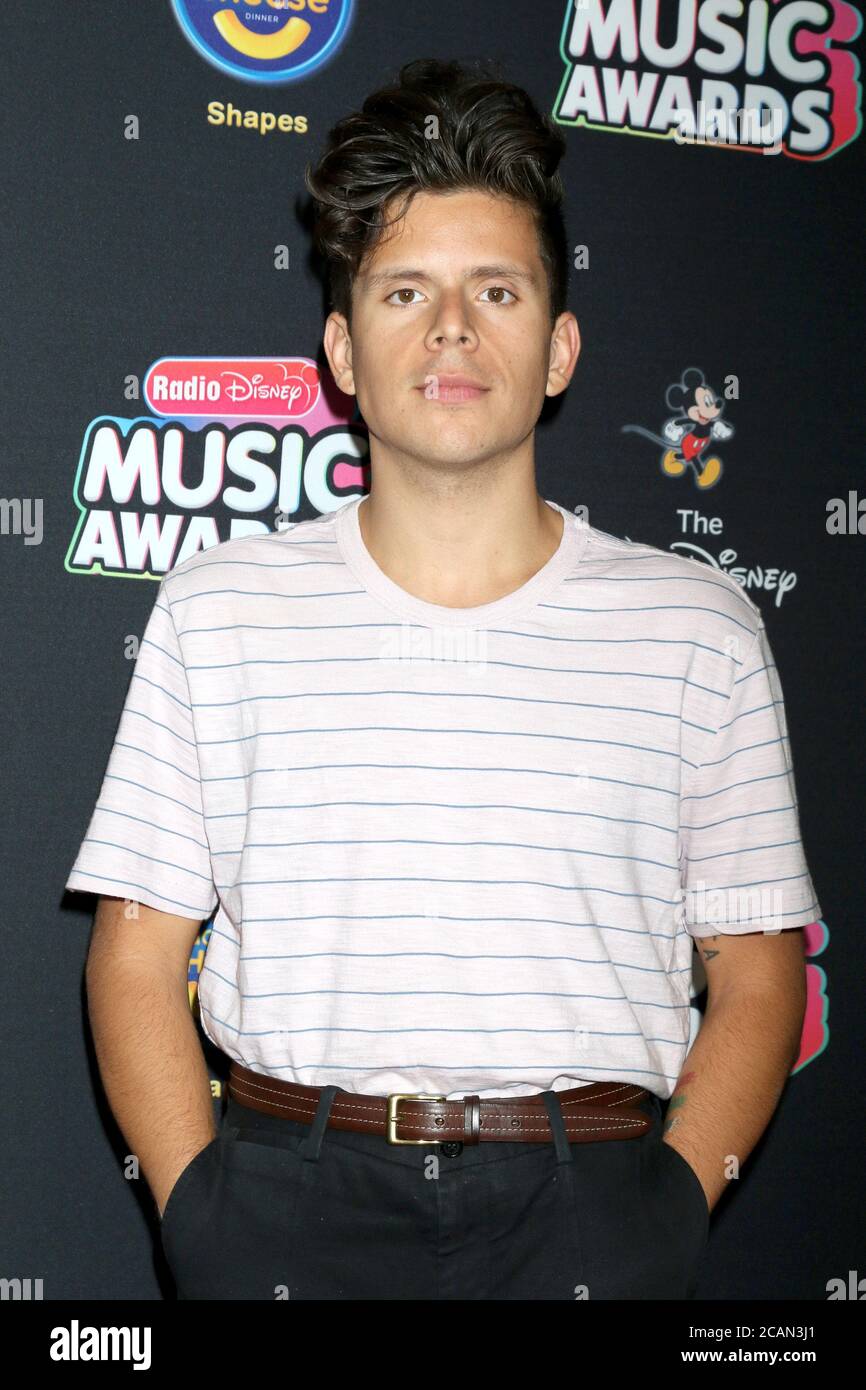 LOS ANGELES - JUN 22: Rudy Mancuso at the 2018 Radio Disney Music ...