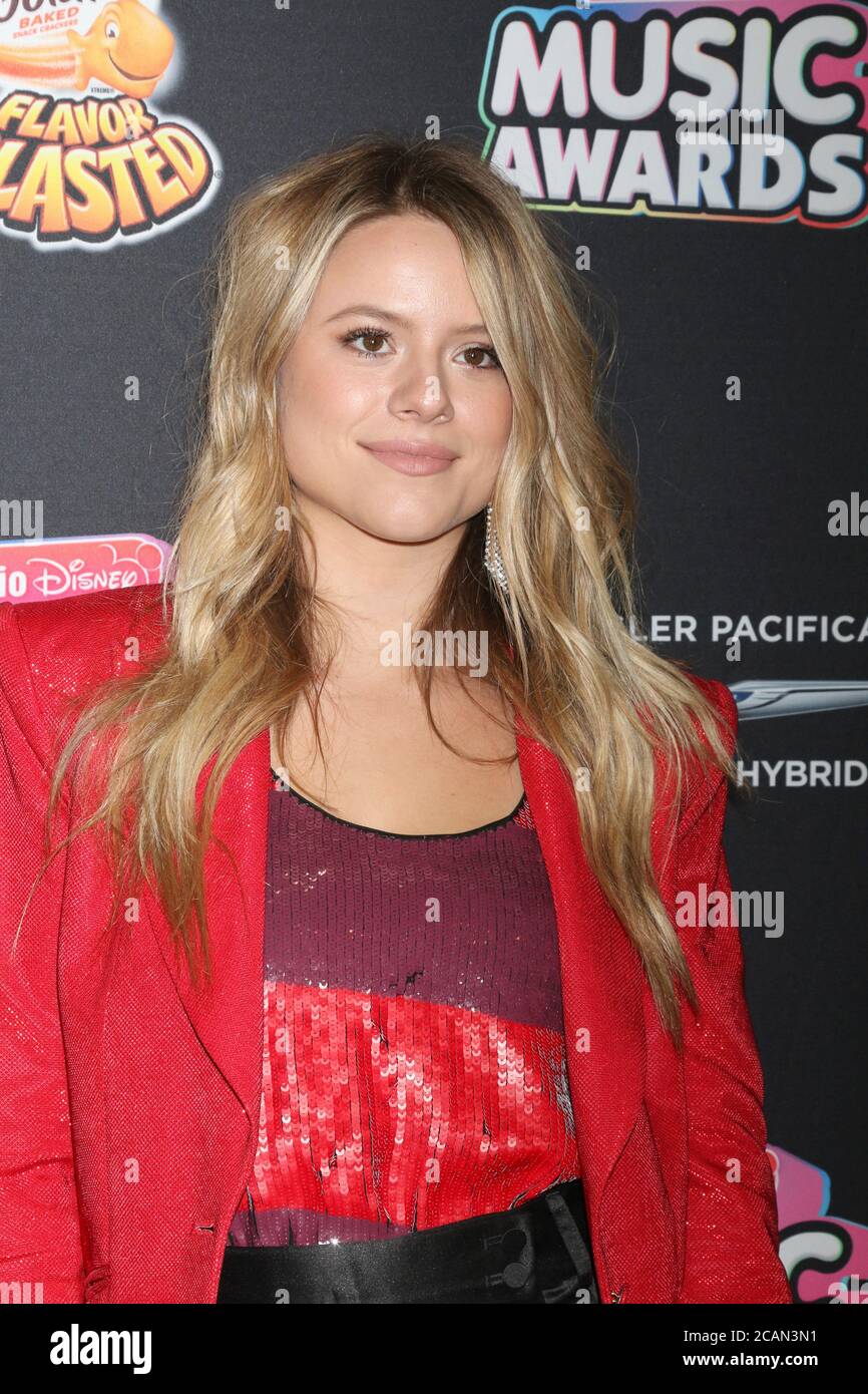 LOS ANGELES - JUN 22: Christina Taylor at the 2018 Radio Disney Music ...