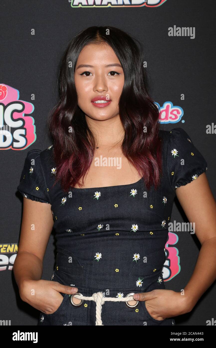 LOS ANGELES - JUN 22: Haley Tju at the 2018 Radio Disney Music Awards ...