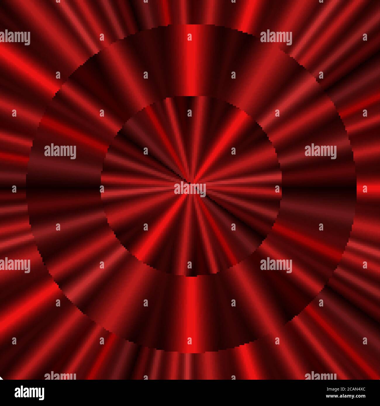 Red concentric curtain background for your design Stock Vector Image ...