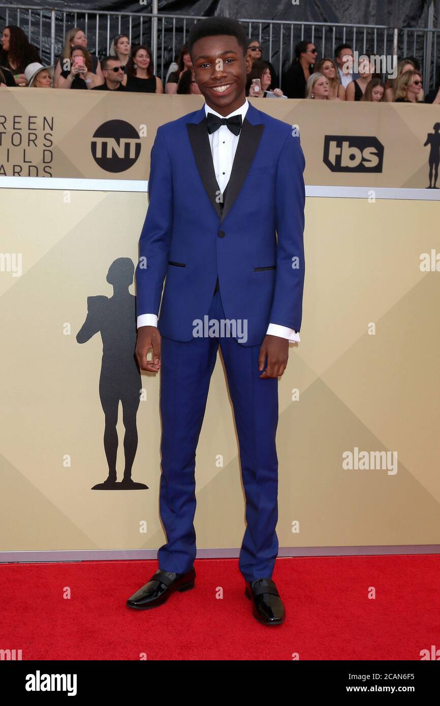 LOS ANGELES - JAN 21: Niles Fitch at the 24th Screen Actors Guild ...