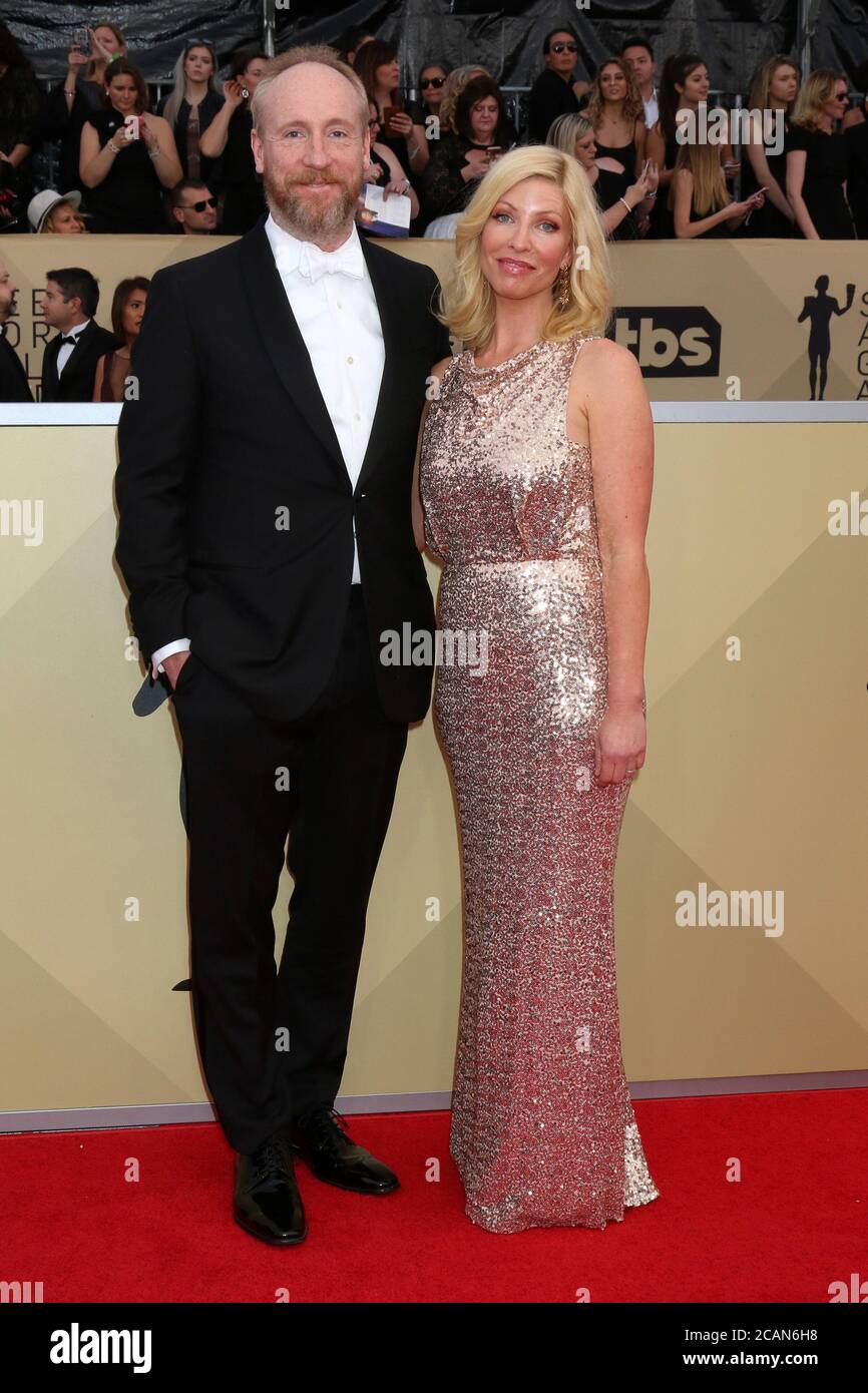 LOS ANGELES - JAN 21: Matt Walsh, Morgan Walsh at the 24th Screen ...