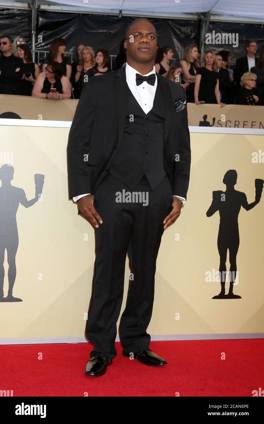 LOS ANGELES - JAN 21: Marcus Henderson at the 24th Screen Actors Guild ...