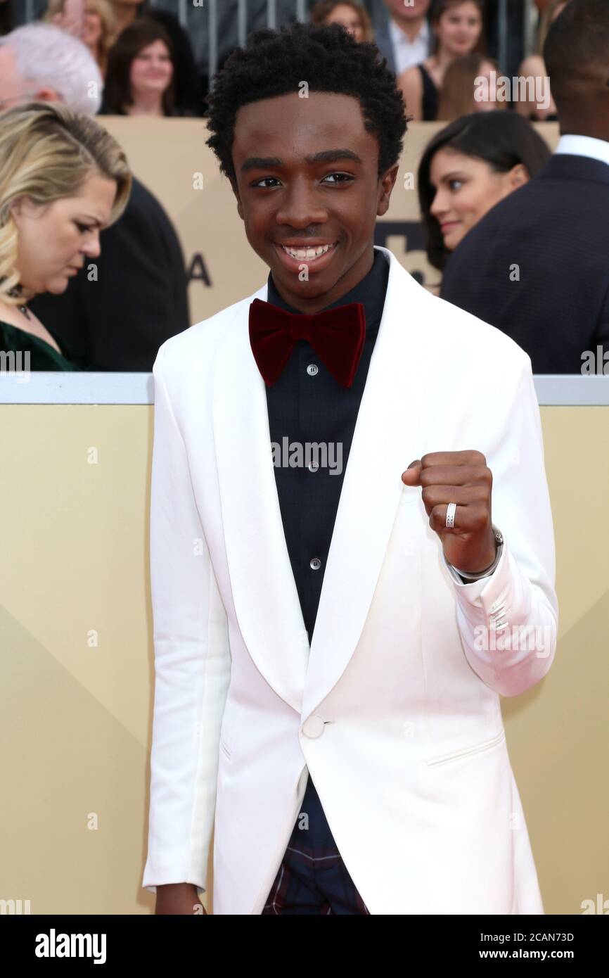 LOS ANGELES - JAN 21: Caleb McLaughlin at the 24th Screen Actors Guild ...