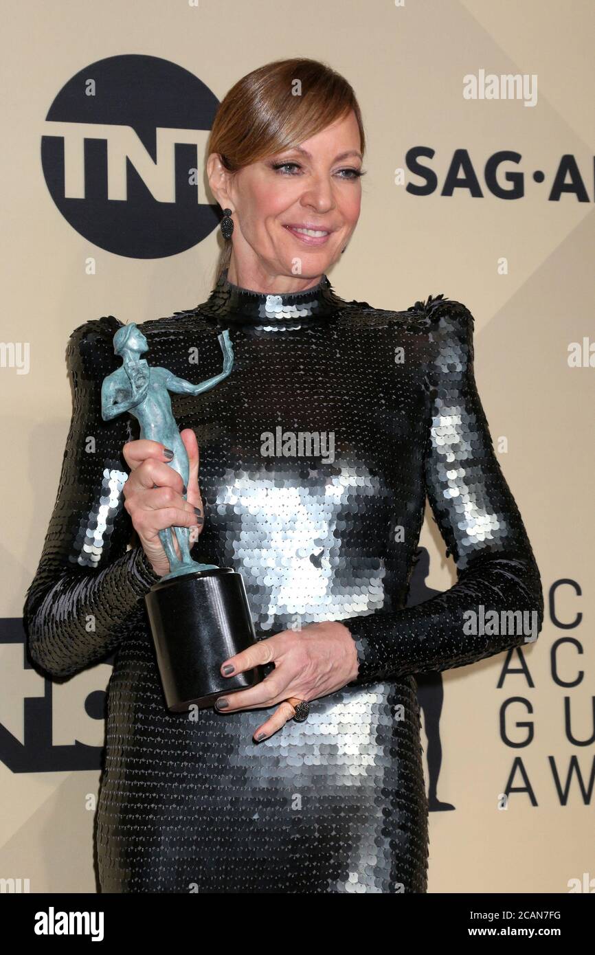 LOS ANGELES - JAN 21: Allison Janney at the 24th Screen Actors Guild ...
