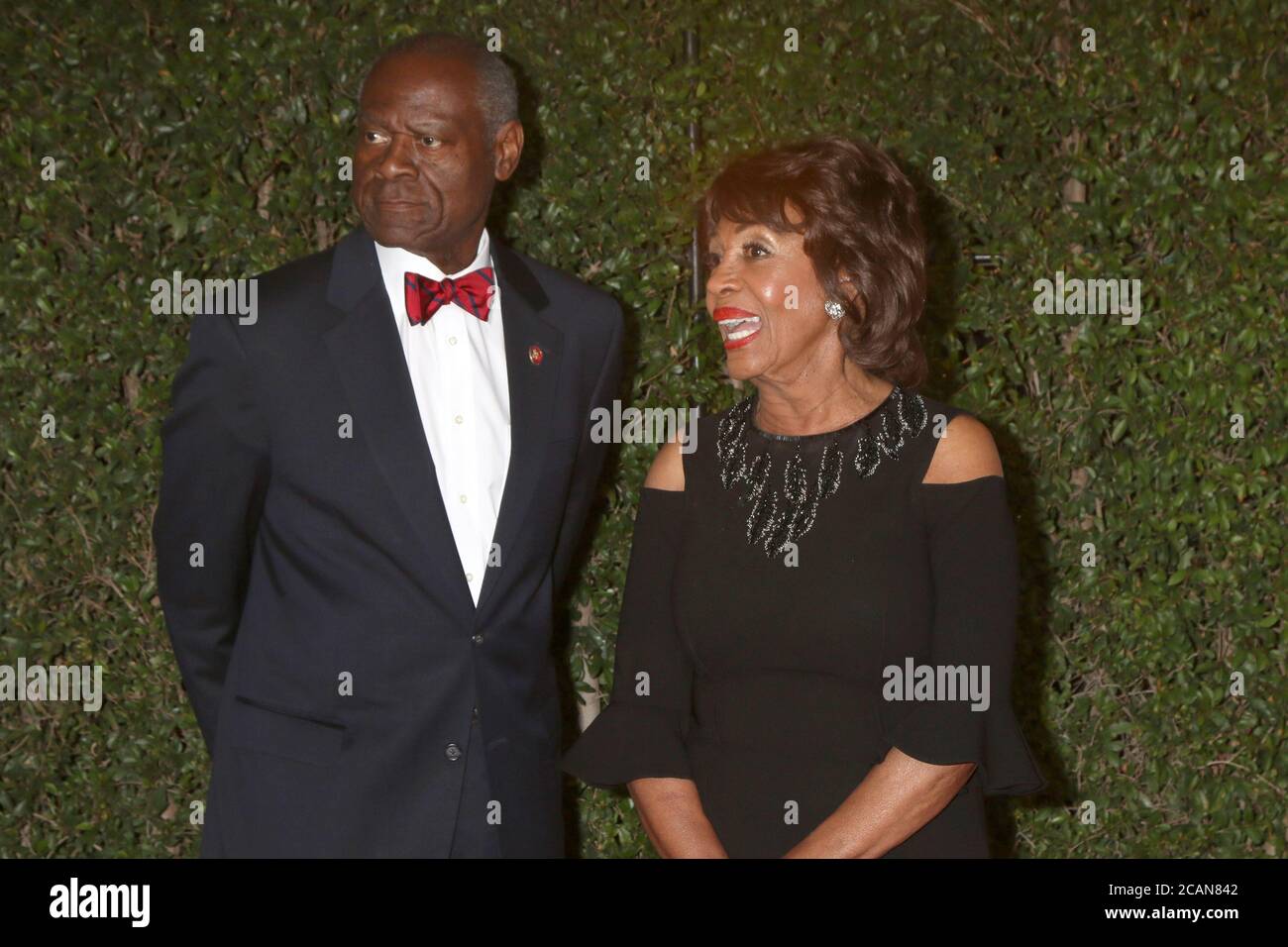 LOS ANGELES - JAN 15: Sid Williams, Maxine Waters at the 49th NAACP ...