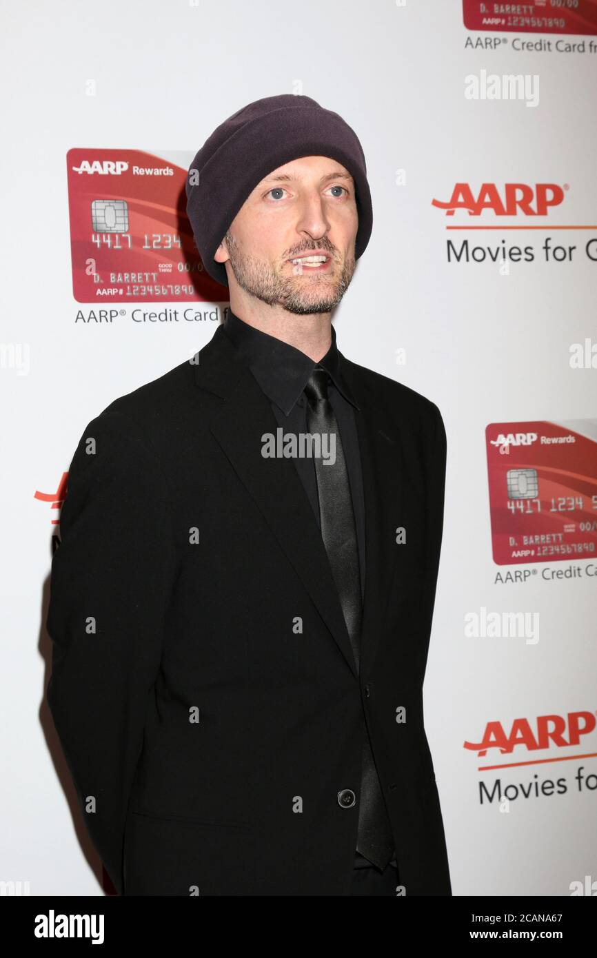 LOS ANGELES - JAN 8: Michael Gracey at the AARP's 17th Annual Movies ...