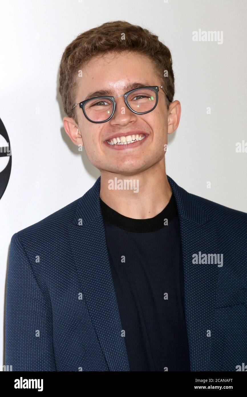 LOS ANGELES - AUG 7: Sean Giambrone at the ABC TCA Party- Summer 2018 ...