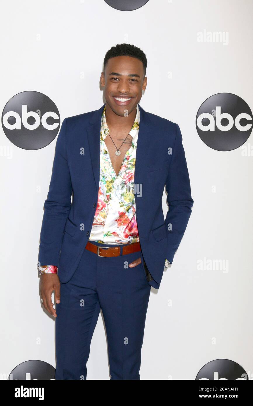 LOS ANGELES - AUG 7: Titus Makin Jr at the ABC TCA Party- Summer 2018 ...