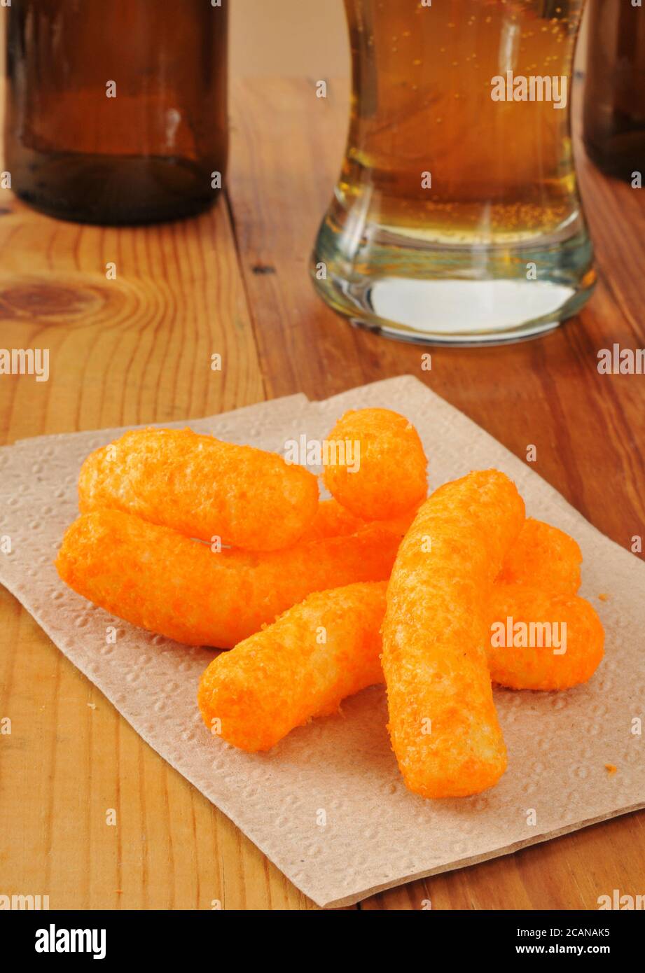 Cheese puffs hi-res stock photography and images - Alamy