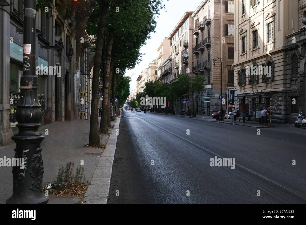 Palermo Via Roma Stock Photo - Alamy
