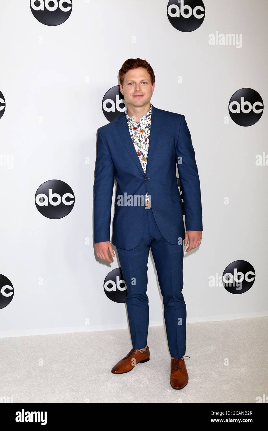LOS ANGELES - AUG 7: Caleb Foote at the ABC TCA Party- Summer 2018 at ...