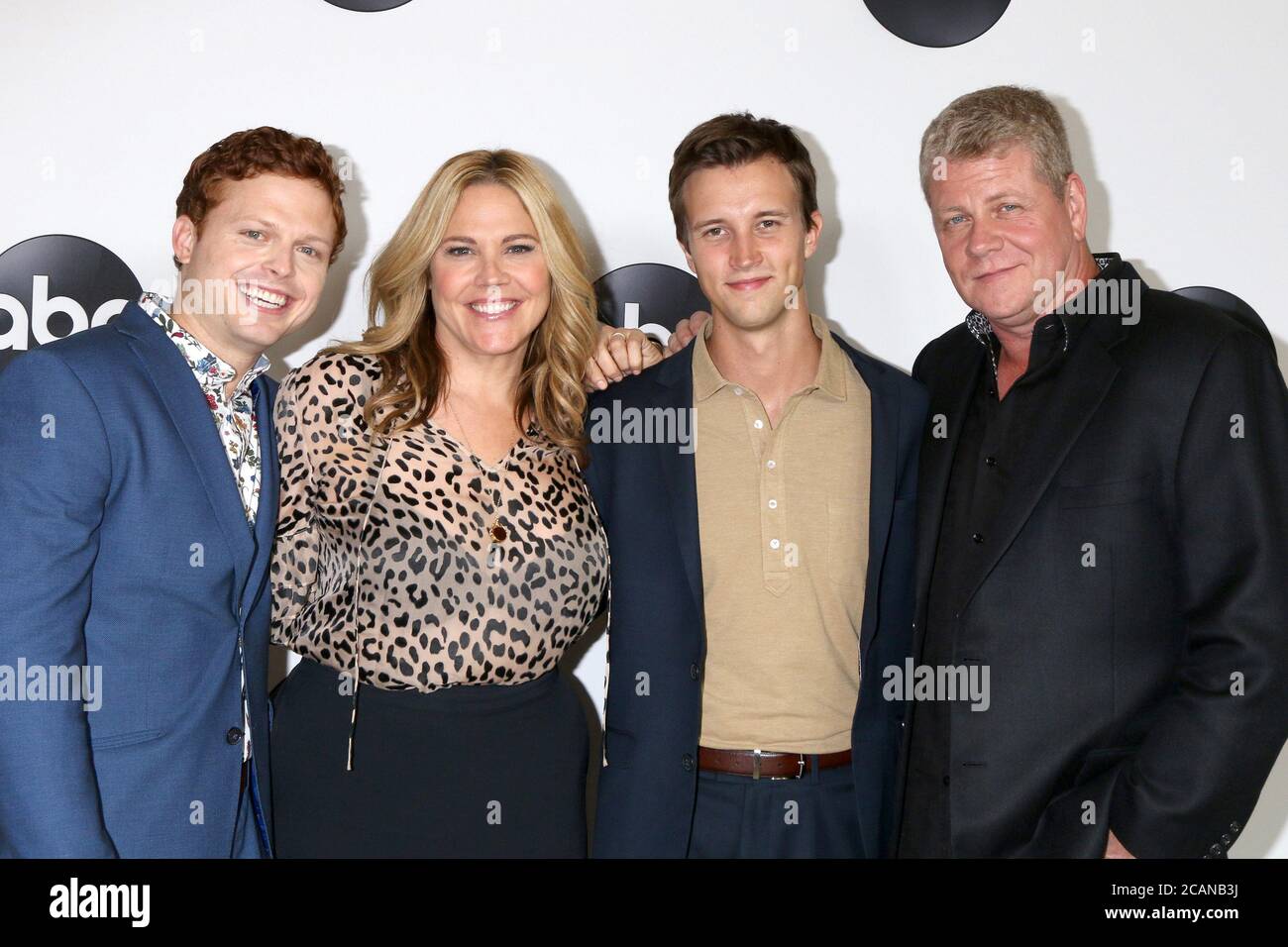 LOS ANGELES - AUG 7: Caleb Foote, Mary McCormack, Sam Staley, Michael ...