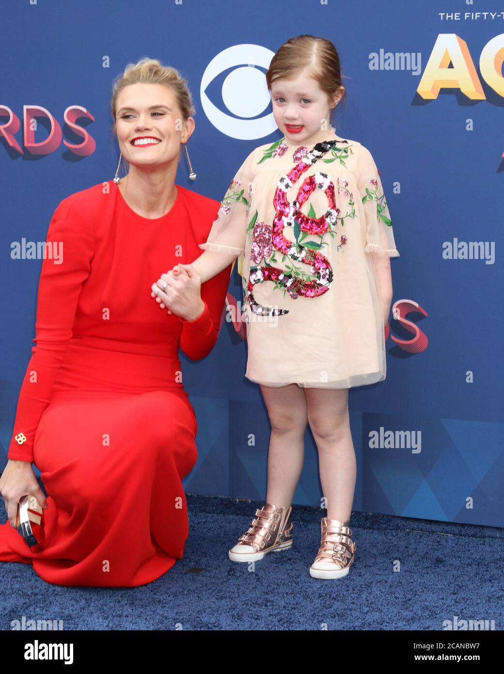 LAS VEGAS - APR 15: Nicolle Galyon, Charlie Jo Clawson at the Academy ...