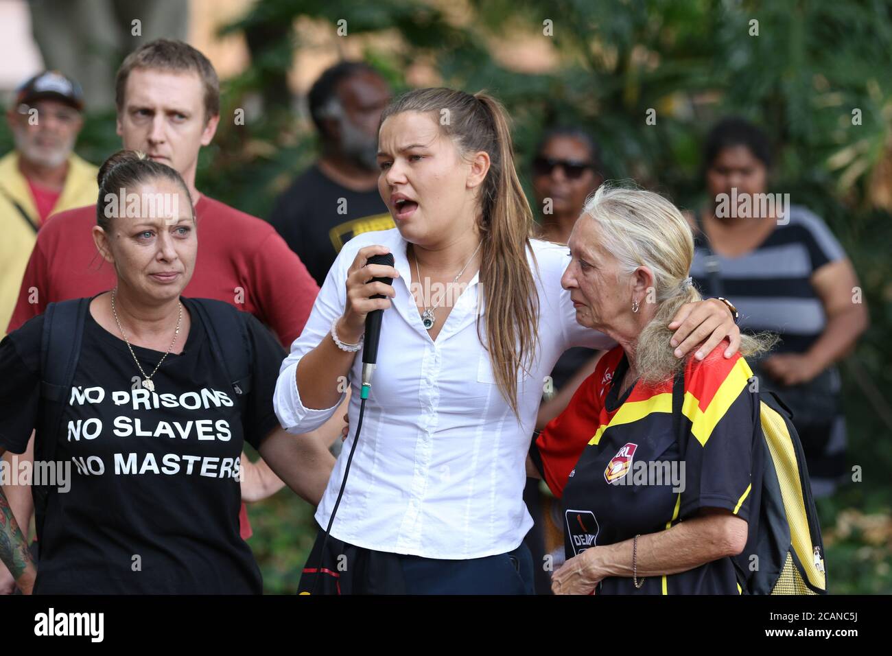 Sorry day protest in Sydney, Australia Stock Photo - Alamy