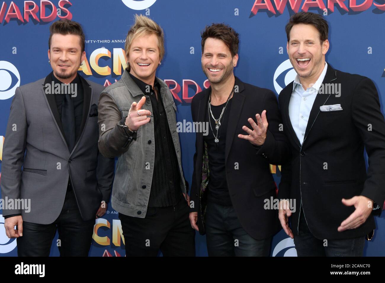 LAS VEGAS - APR 15: Barry Knox, Josh McSwain, Matt Thomas, Scott Thomas ...