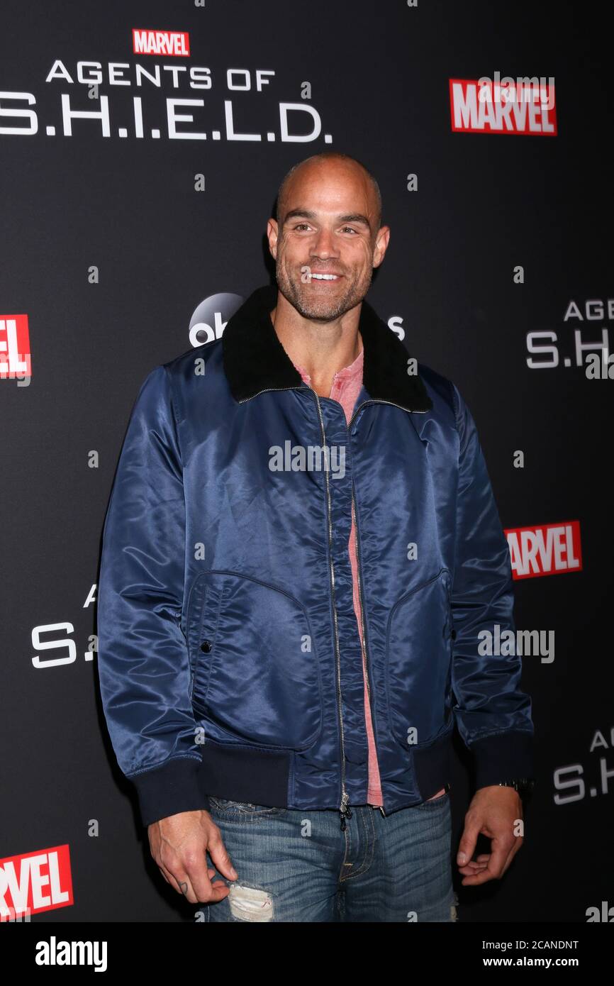 LOS ANGELES - FEB 24: Brian Patrick Wade at "Marvel's Agents Of S.H.I.E ...