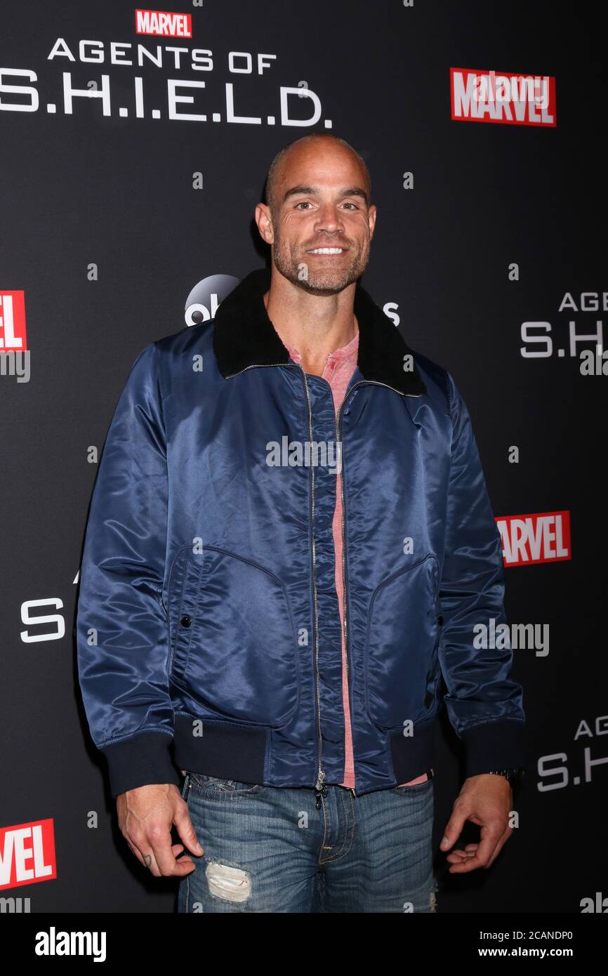 LOS ANGELES - FEB 24: Brian Patrick Wade at "Marvel's Agents Of S.H.I.E ...