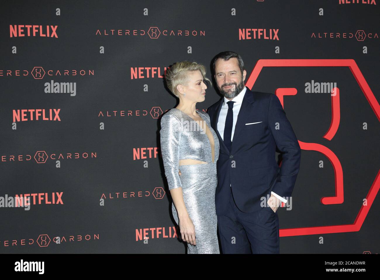 LOS ANGELES - FEB 1: Kristin Lehman, James Purefoy at the "Altered ...