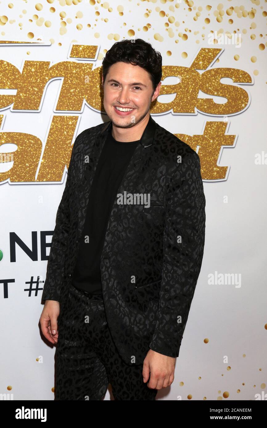 LOS ANGELES - AUG 28: Daniel Emmet at the "America's Got Talent" Live ...