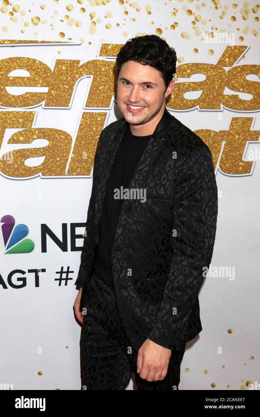 LOS ANGELES - AUG 28: Daniel Emmet at the "America's Got Talent" Live ...