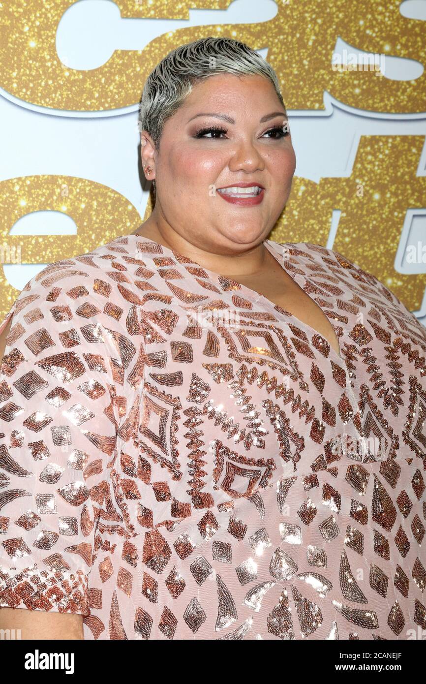 LOS ANGELES - SEP 11: Christina Wells at the "America's Got Talent ...