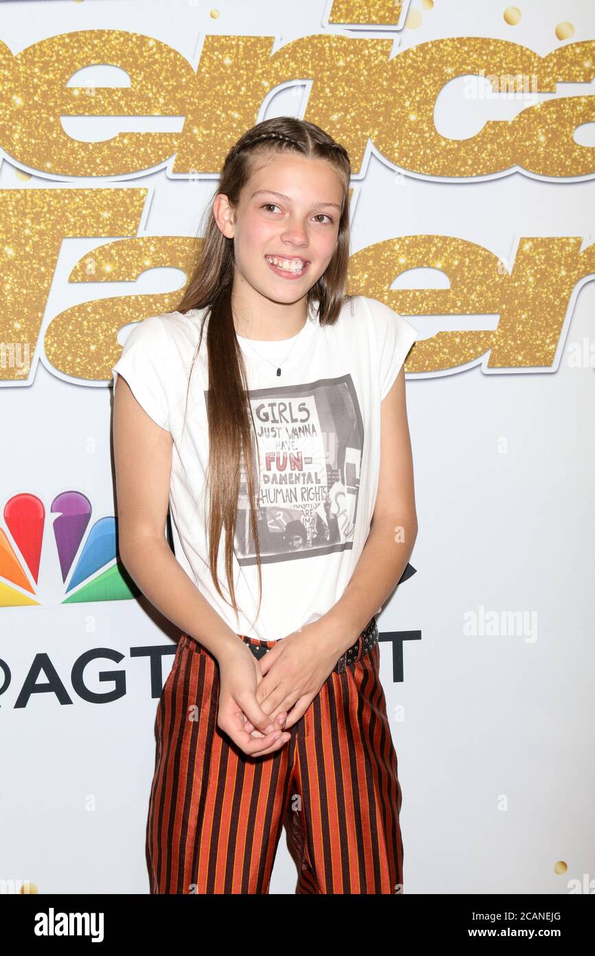 LOS ANGELES - SEP 11: Courtney Hadwin at the "America's Got Talent ...