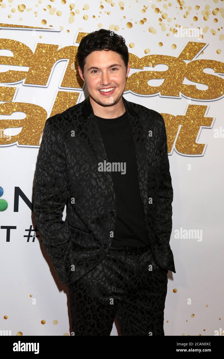 LOS ANGELES - AUG 28: Daniel Emmet at the "America's Got Talent" Live ...