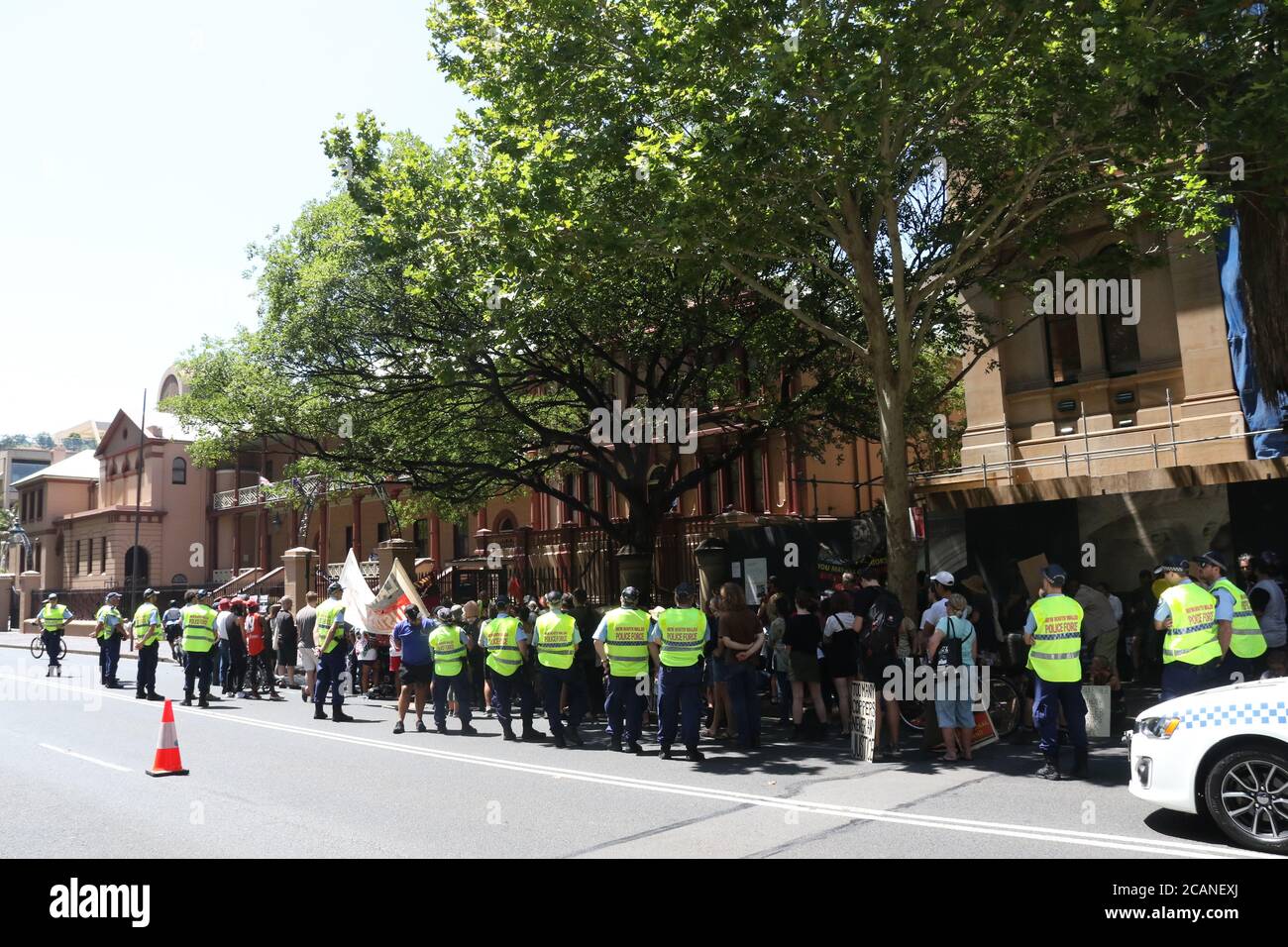 Thomas ‘TJ’ Hickey protest in Sydney, Australia Stock Photo - Alamy
