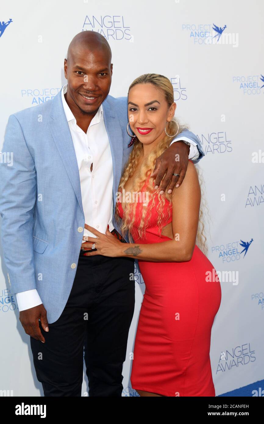 LOS ANGELES - AUG 18: Isaac Keys, Danielle Keys at the Angel Awards ...