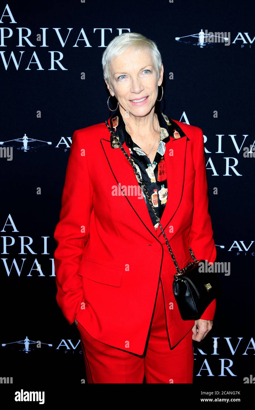 LOS ANGELES - OCT 24: Annie Lennox at the "A Private War" Premiere at ...