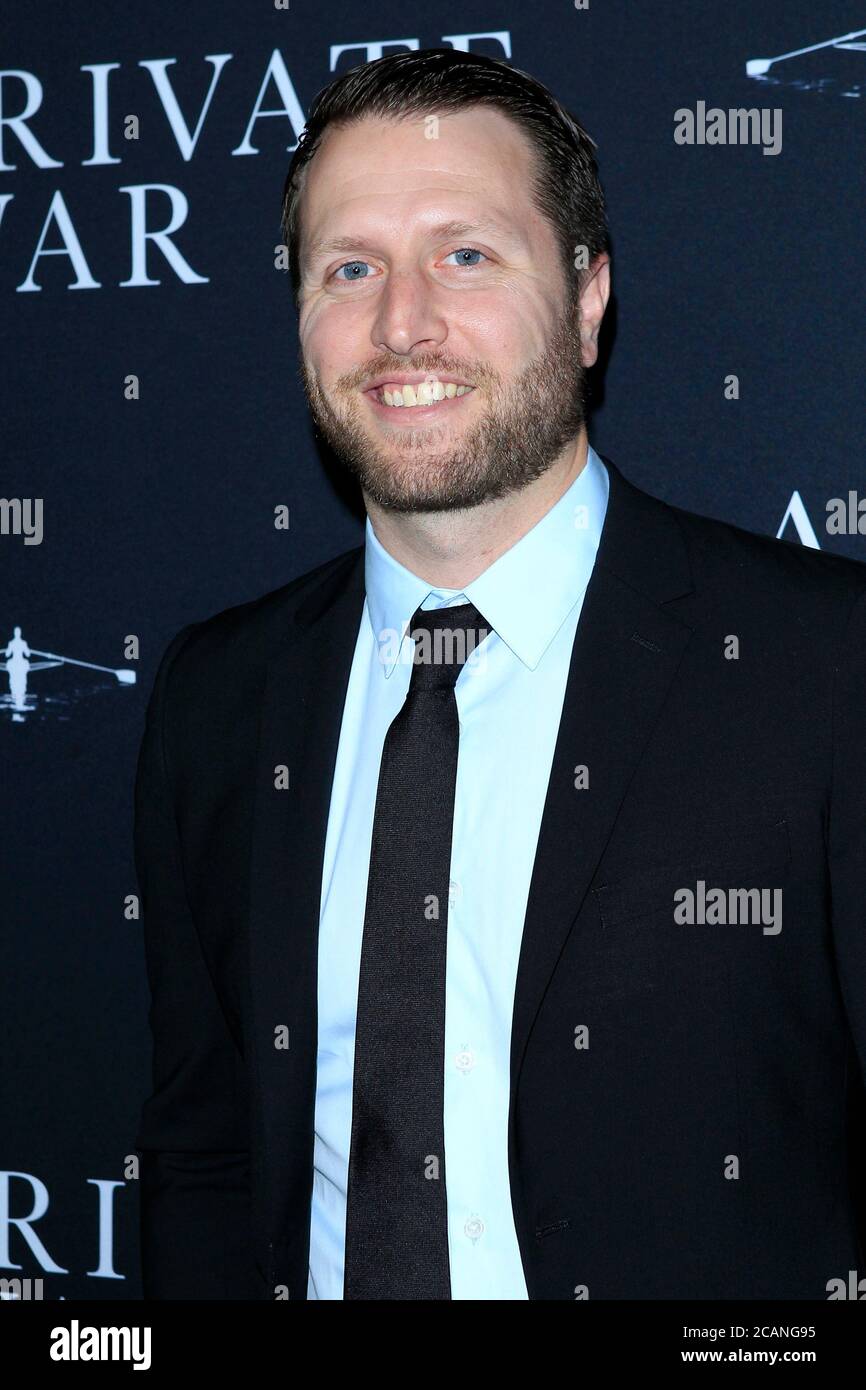 LOS ANGELES - OCT 24: Matthew Heineman at the "A Private War" Premiere ...