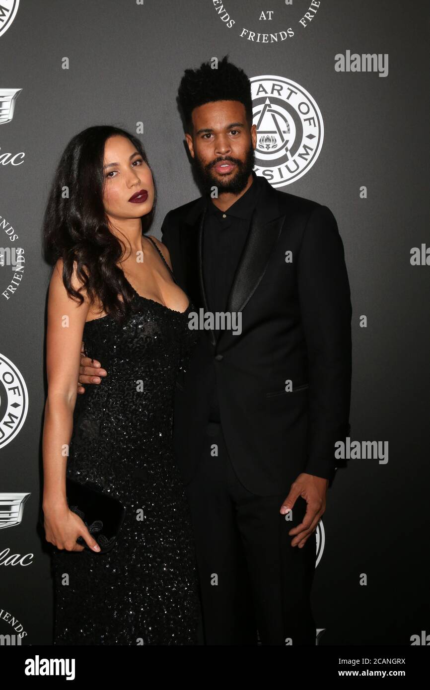 LOS ANGELES - JAN 6: Jurnee Smollett-Bell, Josiah Bell at the The Art ...