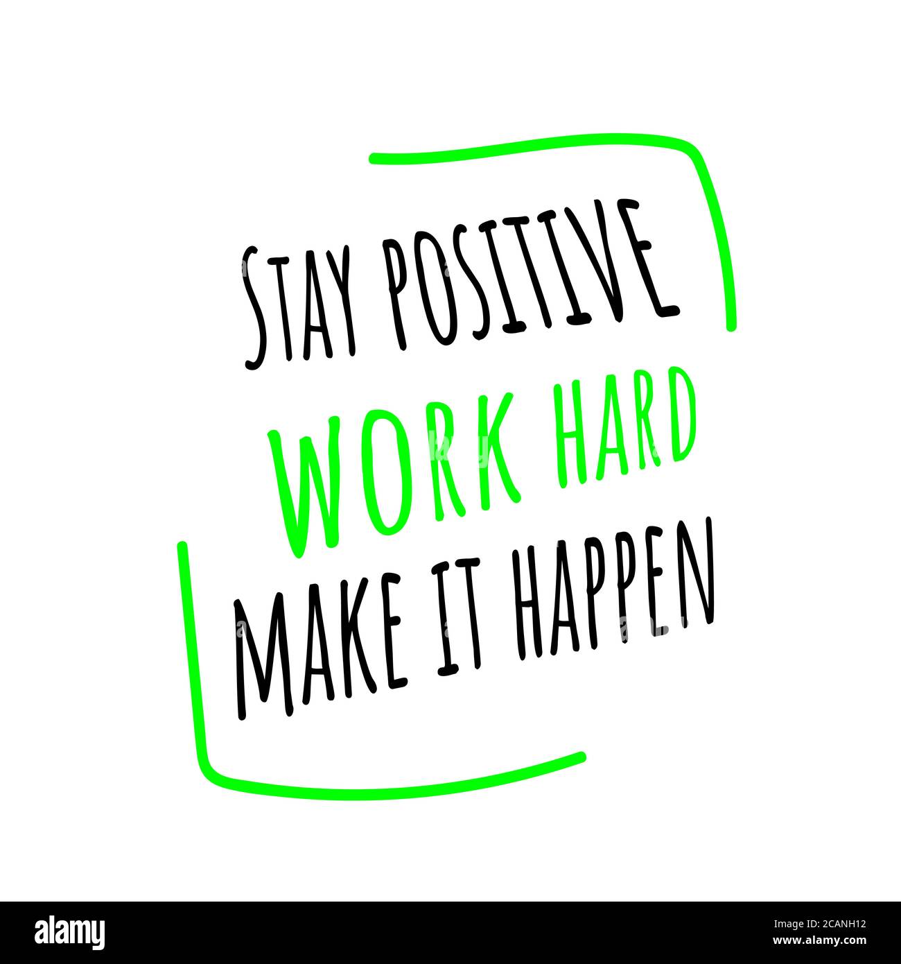 Work hard motivational poster vector hi-res stock photography and ...