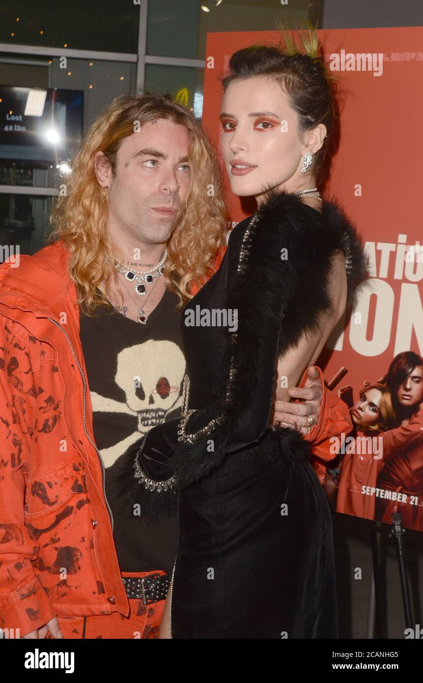 LOS ANGELES - SEP 12: Mod Sun, Bella Thorne at the "Assassination ...
