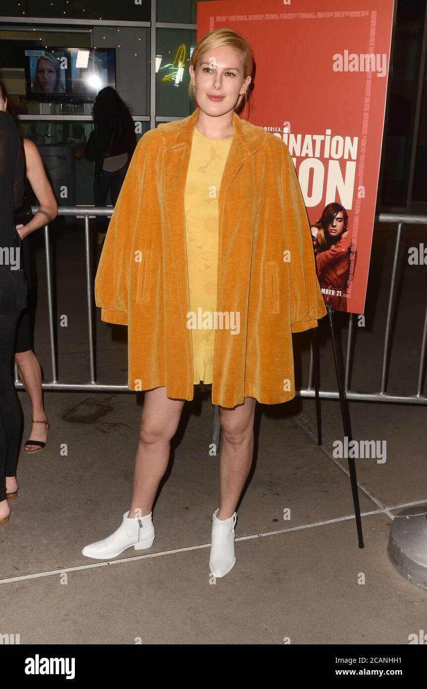 LOS ANGELES - SEP 12: Rumer Willis at the "Assassination Nation" Los ...